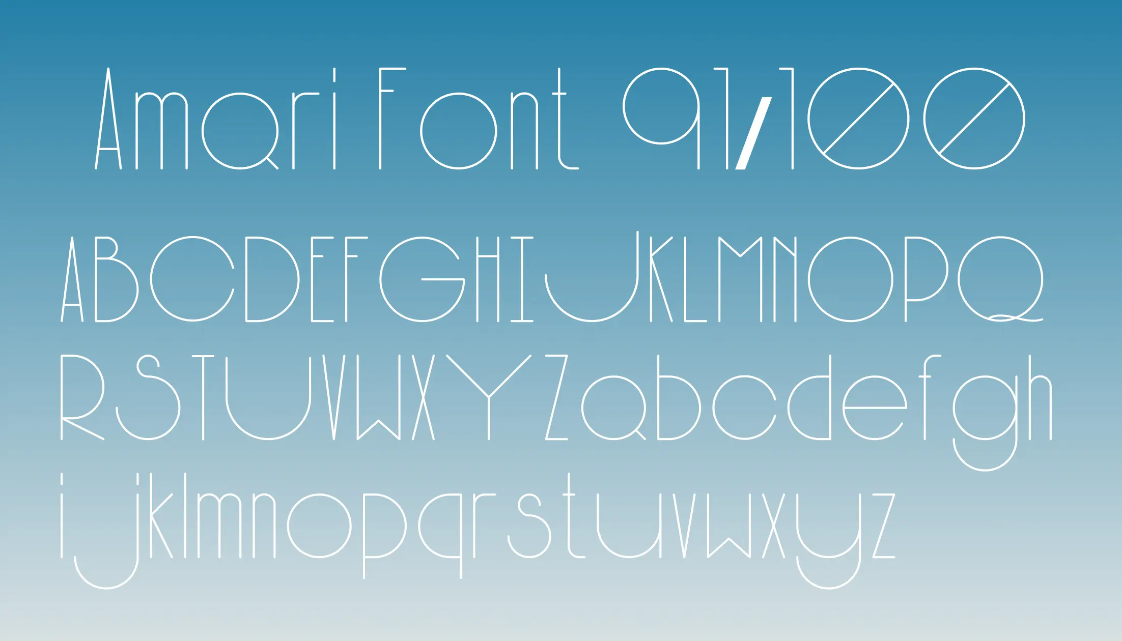 Amari Font 91/100 - 日本語フリーフォント日本語フリーフォント